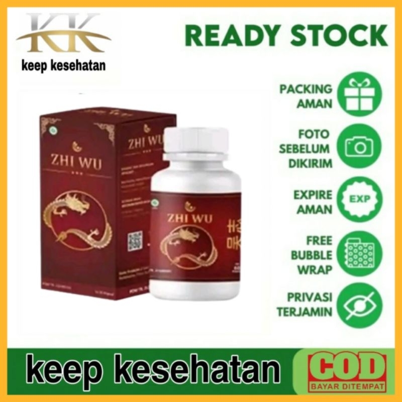 Jual ZHI WU ASLI ORIGINAL KAPSUL HERBAL OBAT REMATIK ASAM URAT NYERI ...