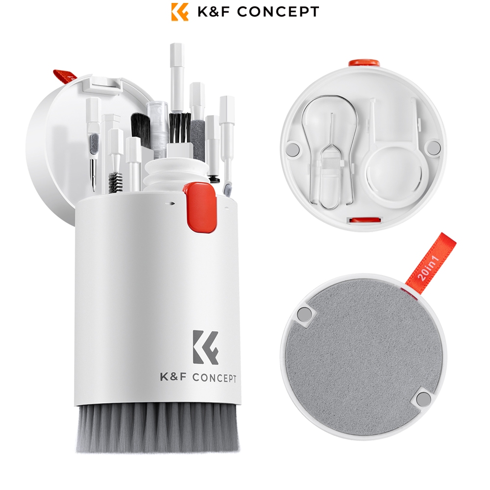 Jual K&F Concept Cleaning Kit Set 20 in 1 Pembersih Hp Laptop Lensa ...