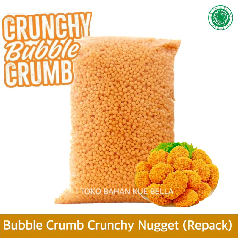 Jual Crunchy BUBBLE CRUMB 250gr / 500gr (REPACK) Tepung Roti Breadcrumb ...