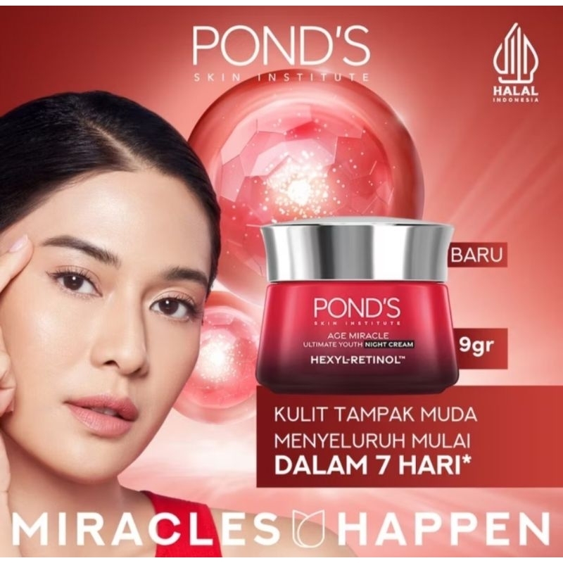 Jual Ponds age miracle night cream | Shopee Indonesia