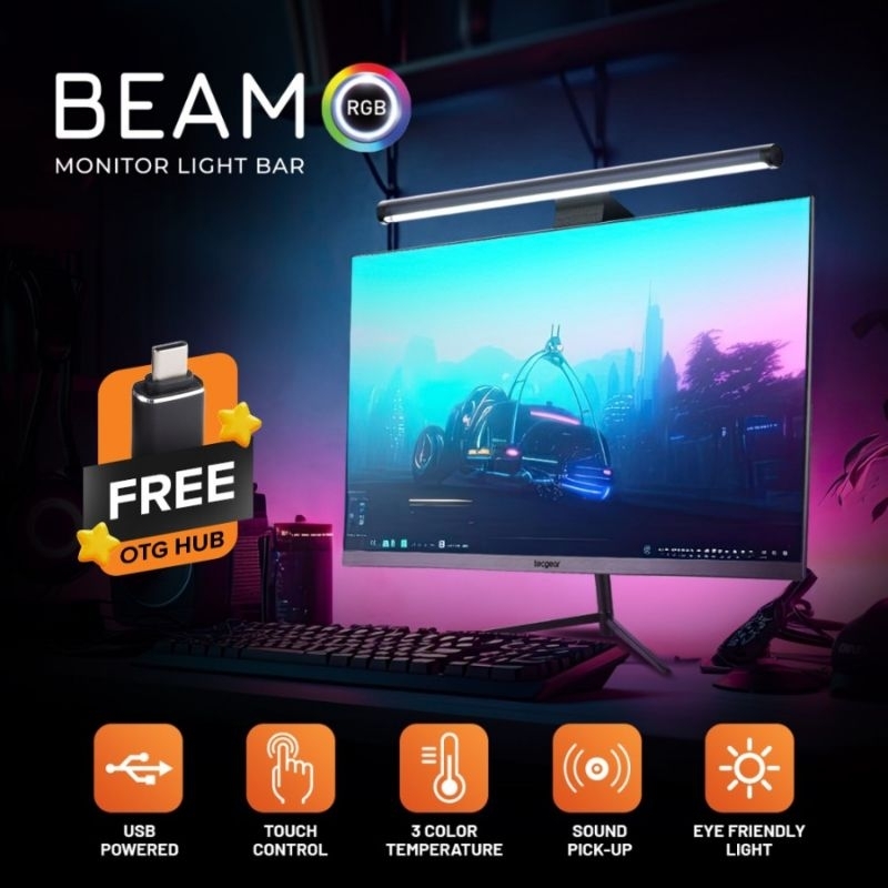 Jual RGB Hanging Lamp Screen Modern Lampu Layar LED Monitor Komputer PC ...