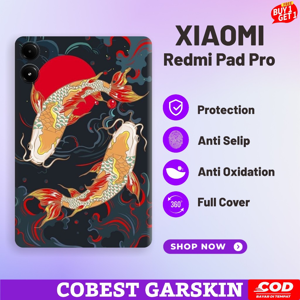 Jual Pesan Garskin Stiker HP Xiaomi Redmi Pad Pro Gambar Desain Yang ...