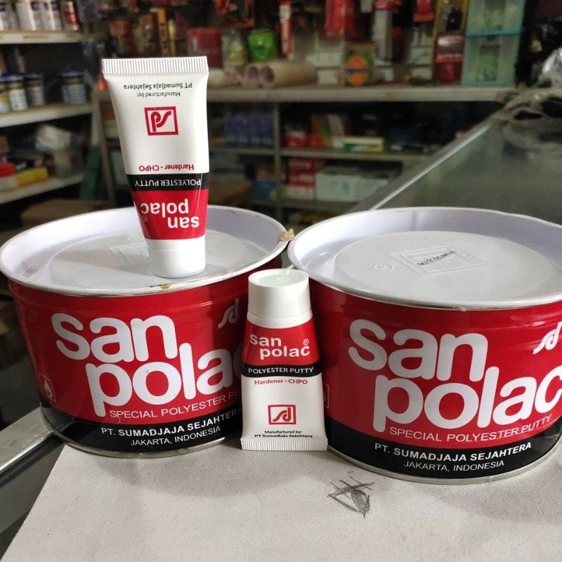 Jual Dempul sanpolac 1kg | Shopee Indonesia