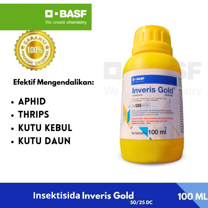 Jual Insektisida INVERIS GOLD 50/25 DC -100 ML obat Kutu Daun/Thrips ...