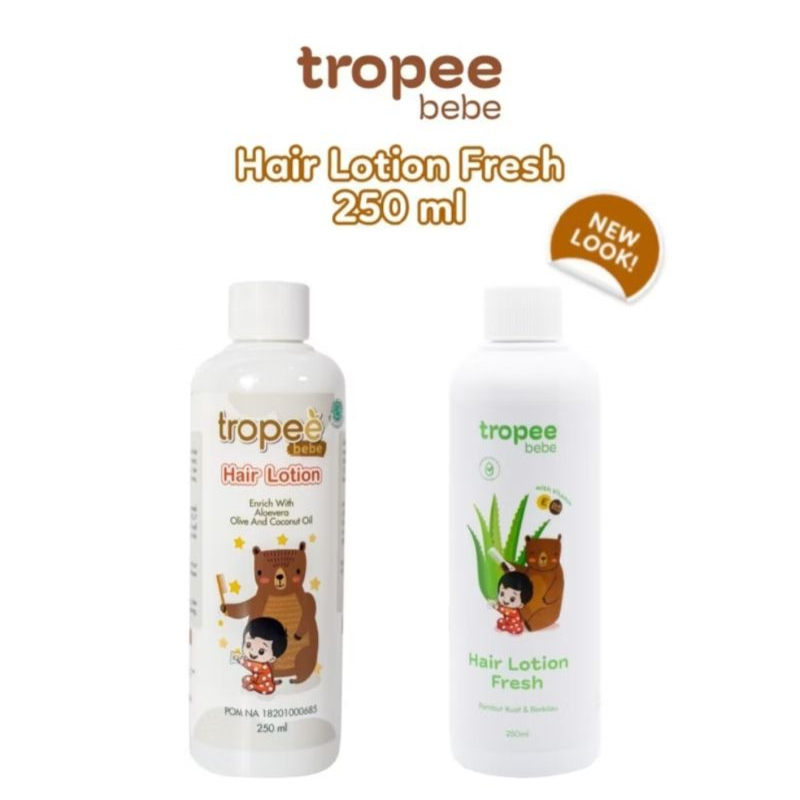 Jual Tropee Bebe Hair Lotion Refill 250 ml REFILL Original & winter sky ...