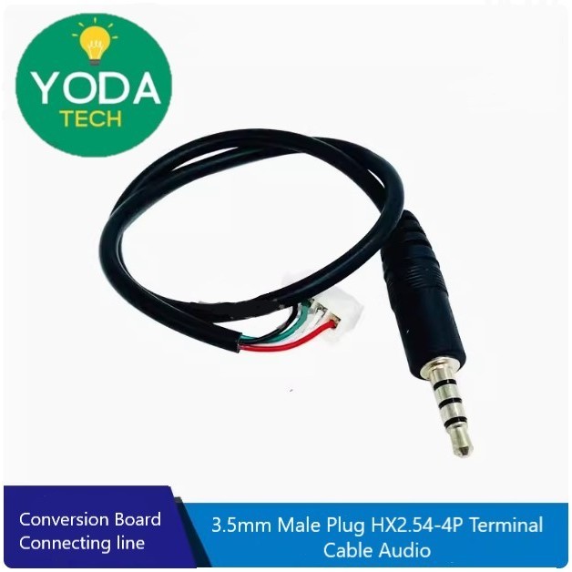 Jual Terminal Cable Audio 3.5mm Plug to XH2.54-3P/4P (8511) | Shopee ...