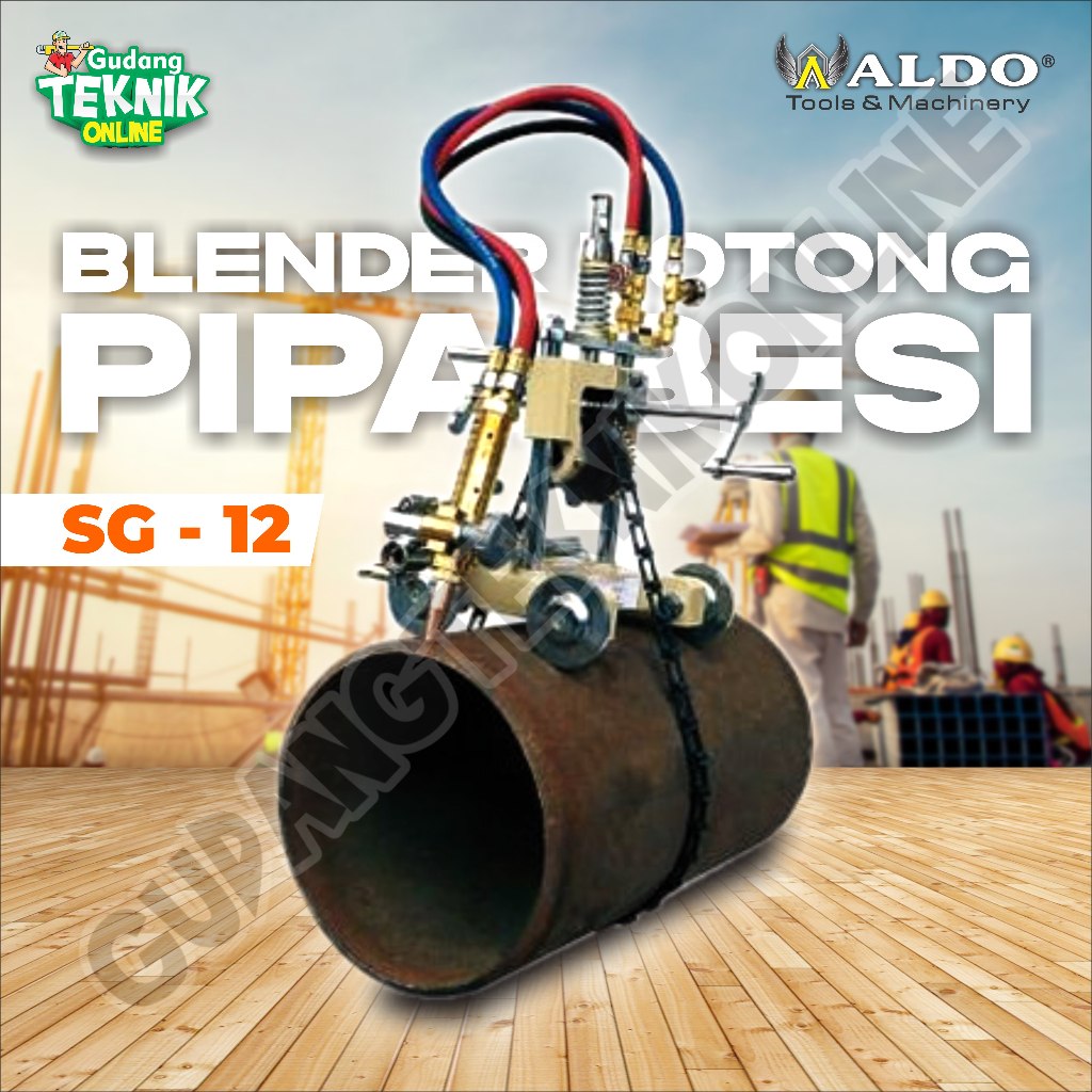 Jual Mesin Blender Potong Pipa ALDO SG-12 / Gas Cutting Machine Mesin ...
