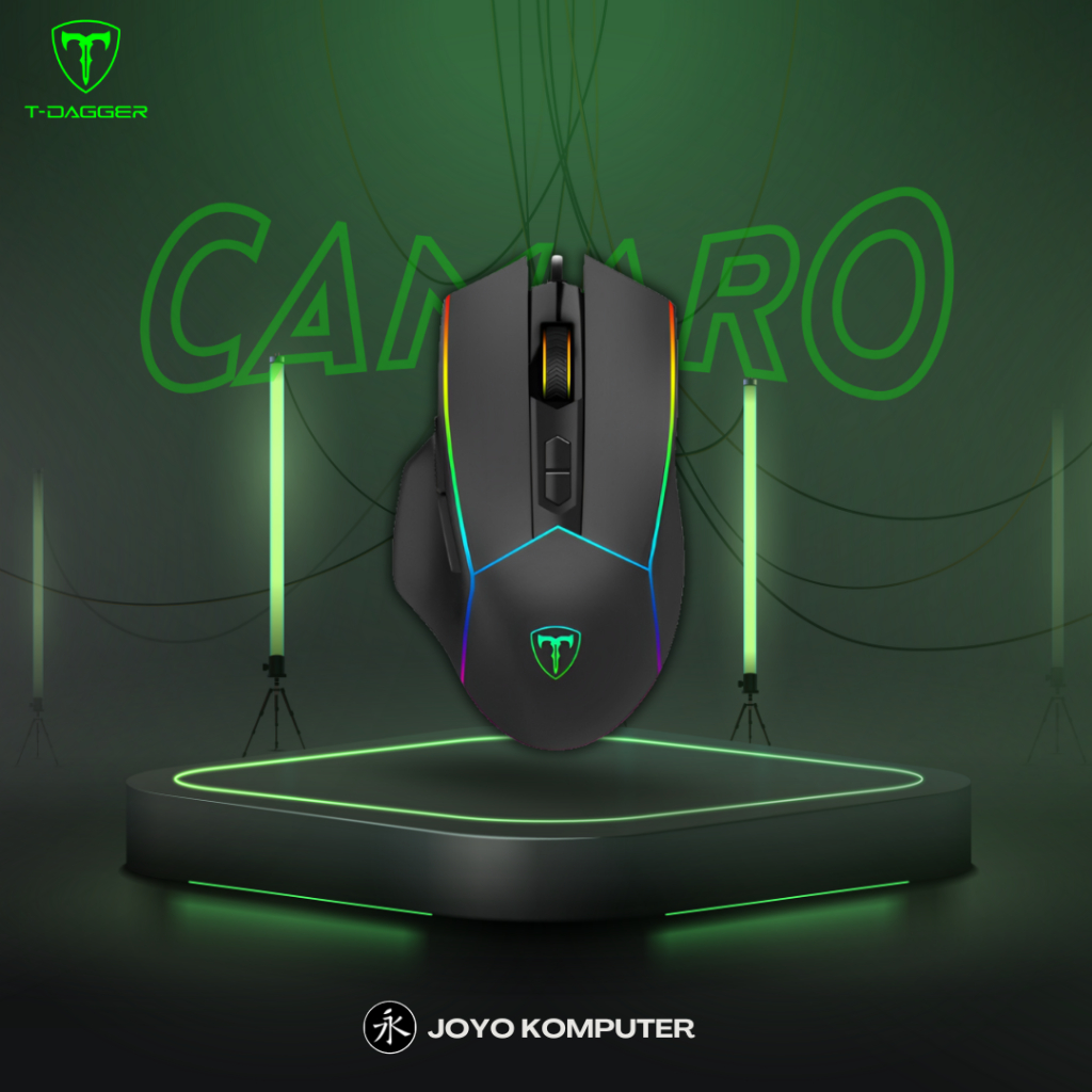 Jual T-DAGGER T-TGM306 CAMARO | Gaming Mouse | Shopee Indonesia