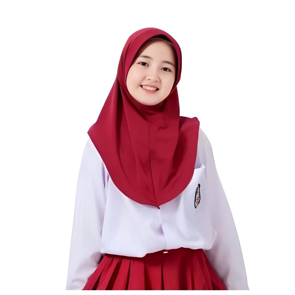 Jual JILBAB ANAK SEKOLAH SD /HIJAB SEKOLAH JERSEY / JILBAB SEKOLAH ANAK ...