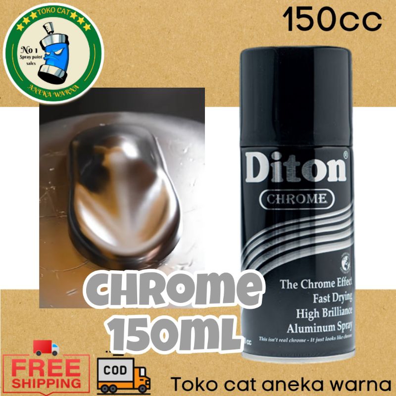 Jual DITON PREMIUM 300ml 150ML CHROME CHROM CRUM KROM DITON PILOX PILOK ...