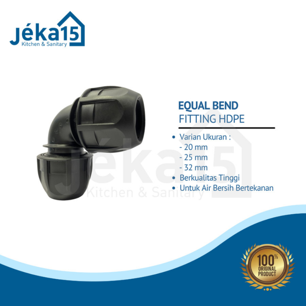 Jual PENGUIN EQUAL BEND FITTING HDPE | Shopee Indonesia