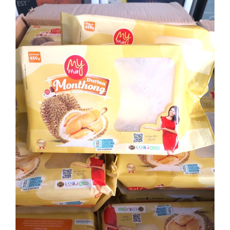 Jual Durian Monthong Palu My fruit Berat 450gram /pack | Shopee Indonesia