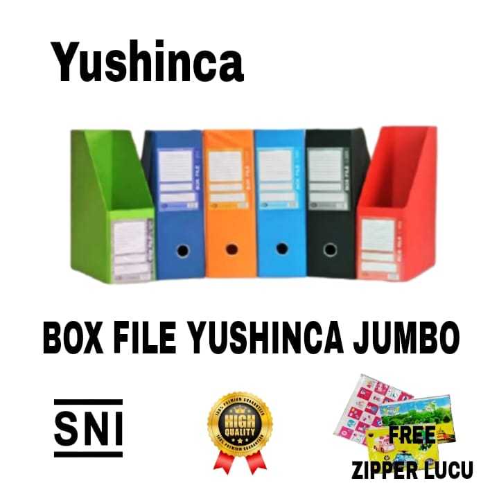 Jual BOX FILE Yushinca Jumbo PVC / Document Organizer / Tempat File ...