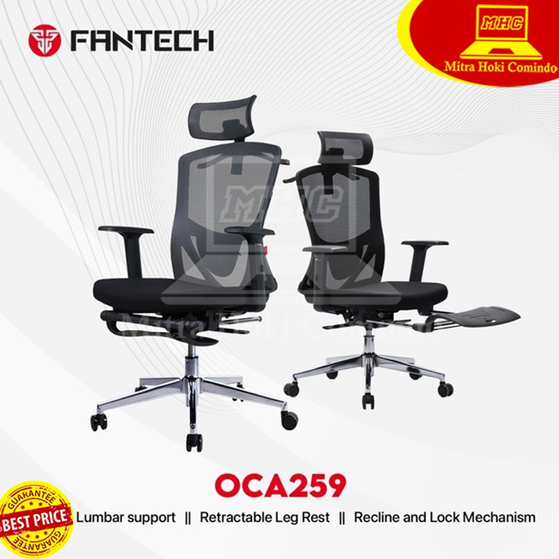 Jual Kursi Office Chair Fantech OCA-259 PRO / Kursi Kerja Kantor OCA259 ...