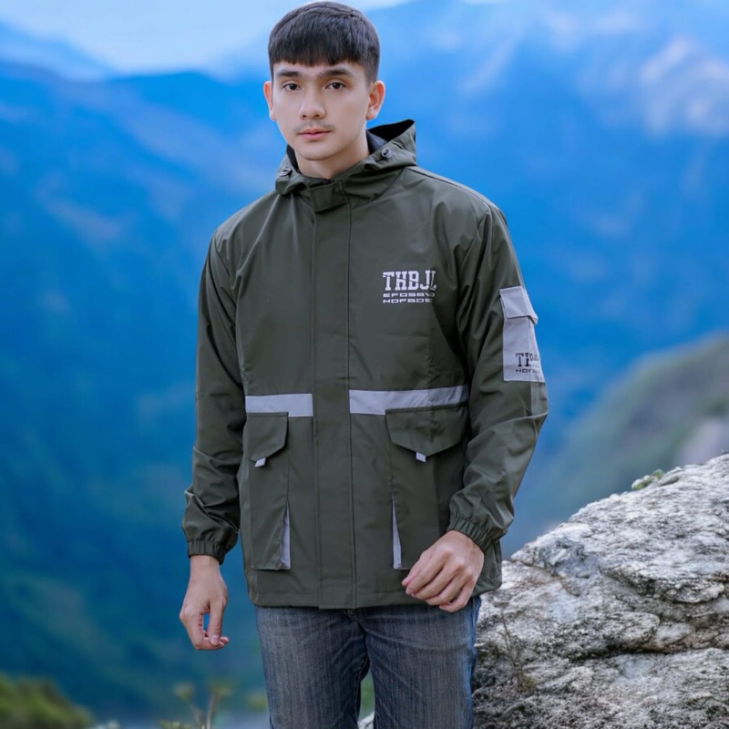 Jual Jaket Parka Kargo Parasut Anti Air Tactical Outdoor Waterproof ...