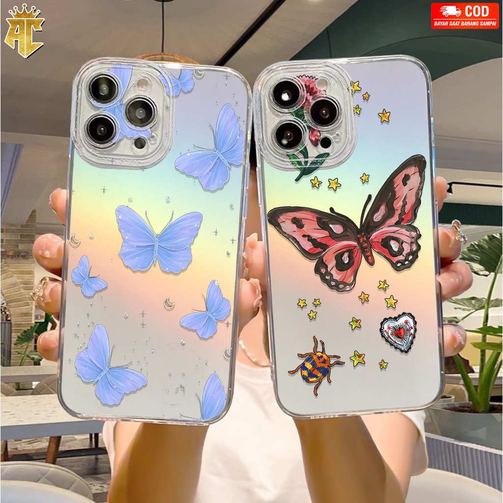 Jual Case Hologram Tecno Spark 20 Spark 20 Pro Spark 20c Spark Go 2024 Motif 3d Kupu Lagi