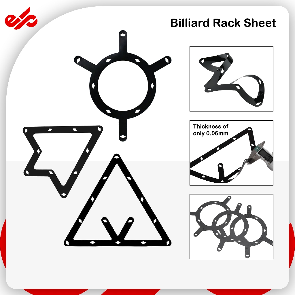 Jual Magic Turtle Ball Rack Sheet Billiard Pro Segitiga Billiard Bola ...