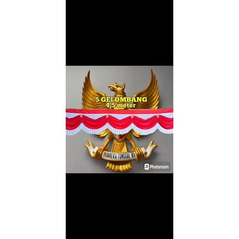 Jual UMBUL UMBUL BEGRON MERAH PUTIH 5 GELOMBANG | Shopee Indonesia