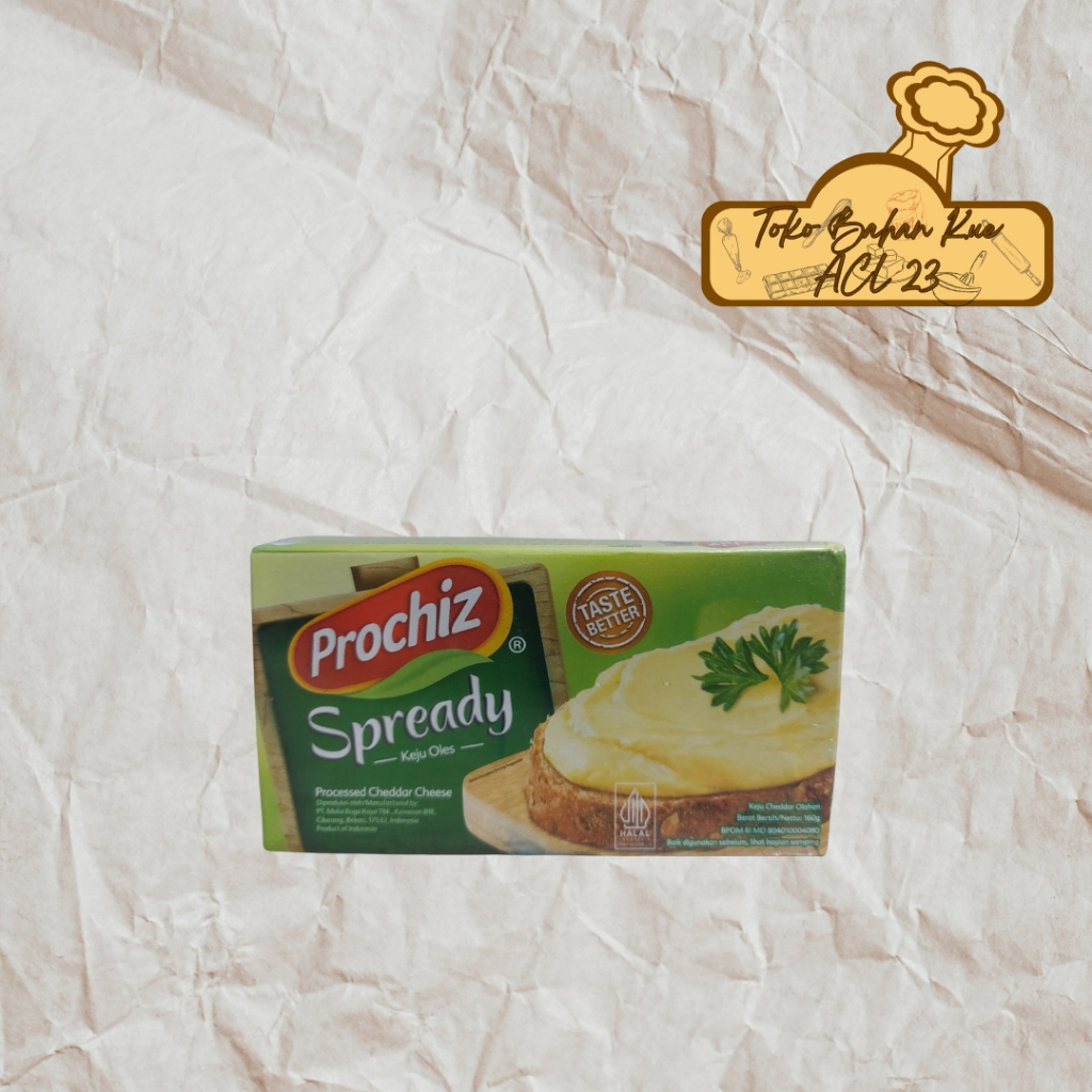 Jual Prochiz Spready/Keju Oles/Processed Cheedar Cheese 160gr | Shopee ...