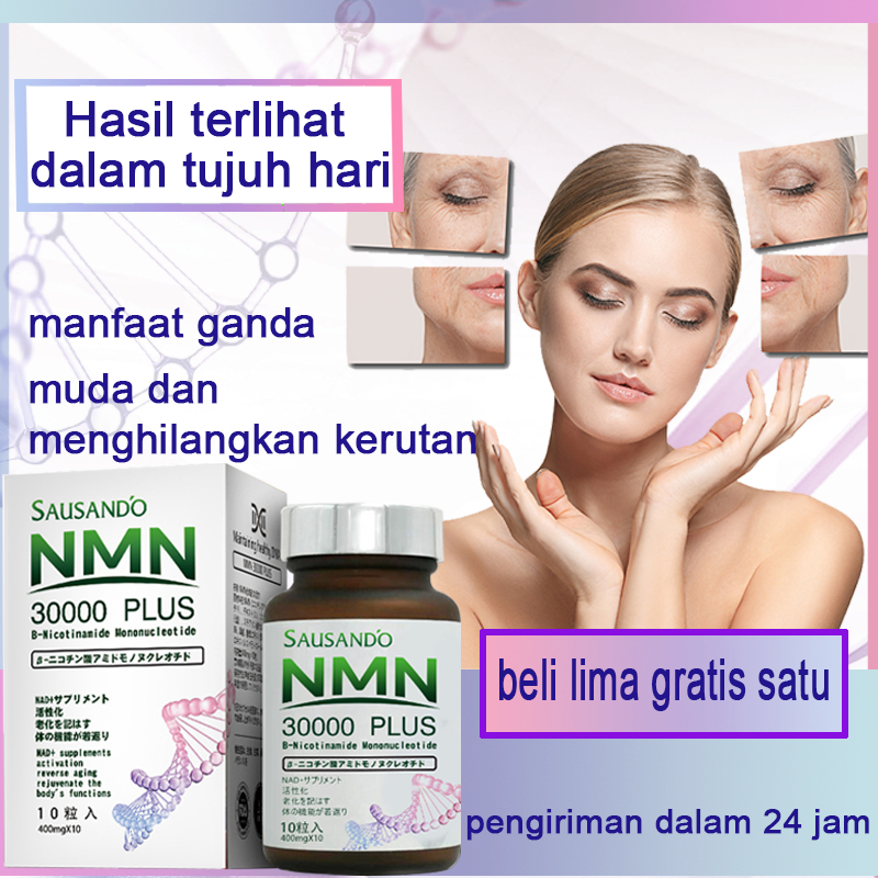 Jual SAUSANDO Niasin NMN(30000 PLUS) Anti-penuaan Suplemen NAD+ ...