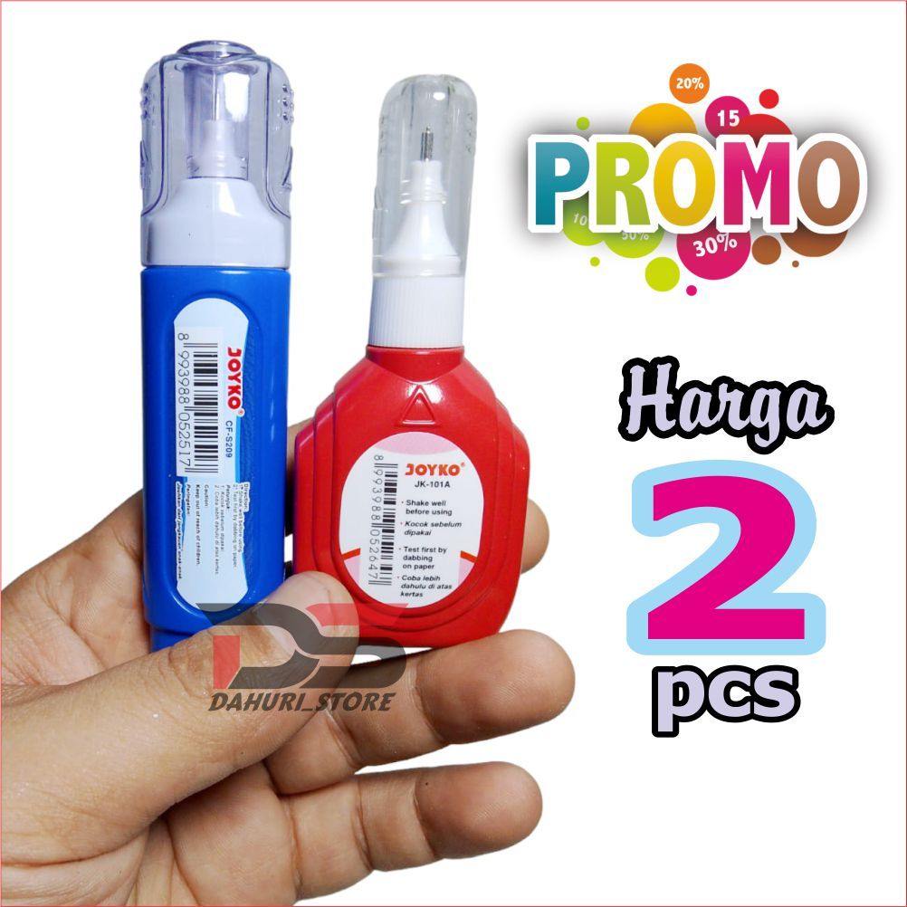 Jual PROMO TIP-X, TIPEX, TIP EX, TIPE - X, CORRECTION PEN JOYKO HARGA 2 ...