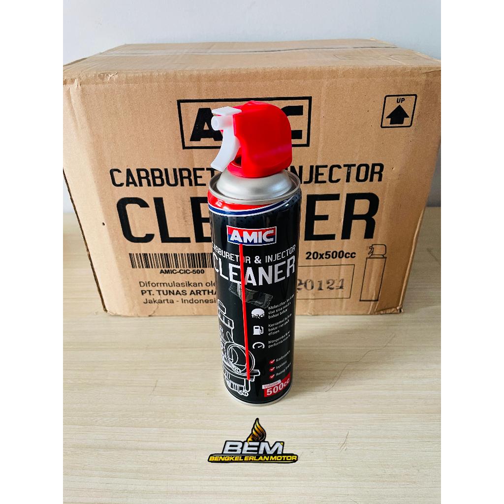 Jual Carburator / Injector Cleaner AMIC Isi 250ML & 500ML | Shopee ...