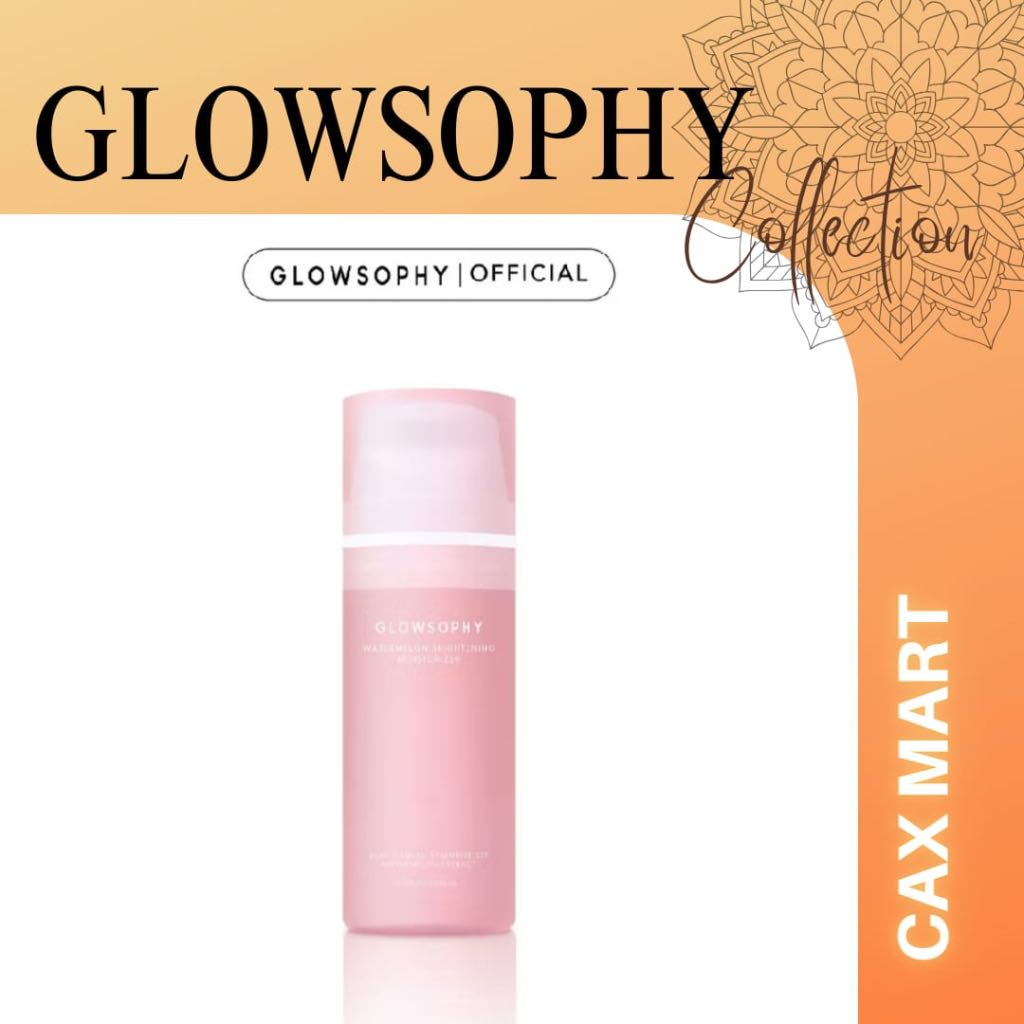Jual GLOWSOPHY Watermelon Brightening Moisturizer 30ml & 100ml | Shopee ...