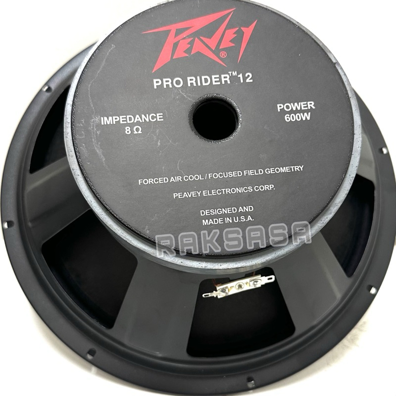 Jual KOMPONEN SPEAKER 12In 600watt PEAVEY Prorider PRO RIDER 12 INCH ...