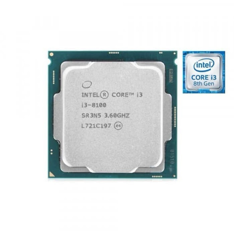 Jual PROCESSOR INTEL CORE i3 8100 GEN 8 TRAI GARANSI 1 TAHUN | Shopee Indonesia