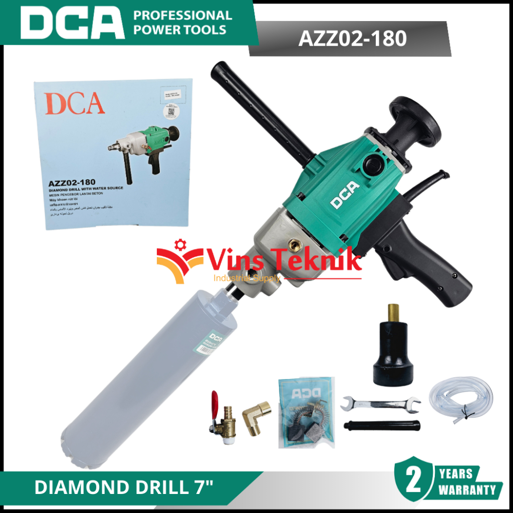 Jual Mesin Bor Coring Koring Diamond Core Drill AZZ02-180 DCA AZZ 02 ...