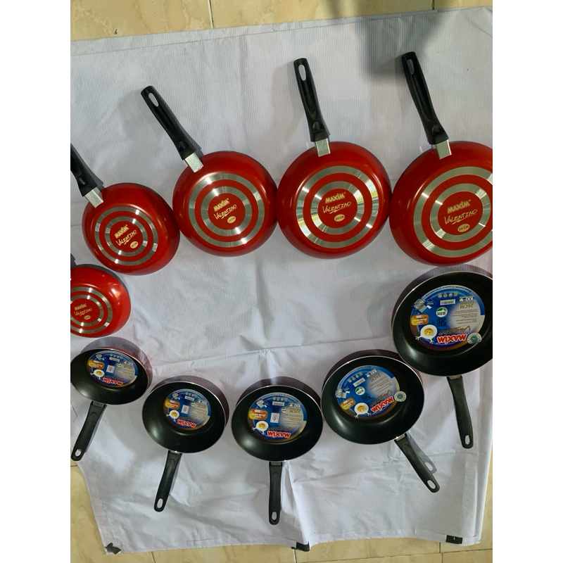 Jual Teflon Maxim Ukuran 18, 20, 22, 24, 26 wajan penggorengan | Shopee ...