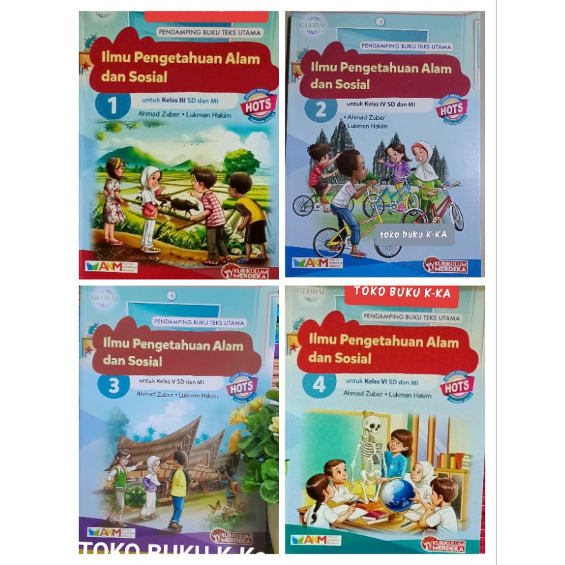 Jual BUKU GLOBAL IPAS SD/MI KURIKULUM MERDEKA TIGA SERANGKAI EDISI REVISI 2025 | Shopee Indonesia
