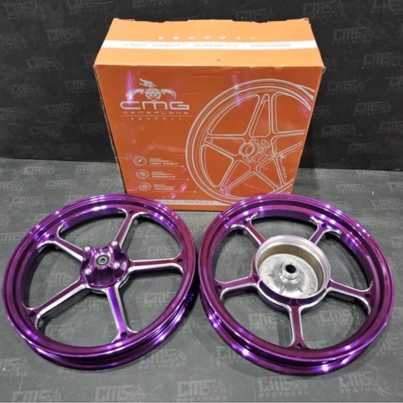 Jual Velg Velek CMG XMode X Mode 505 Ring 14 Vario 125 150 Old New ...