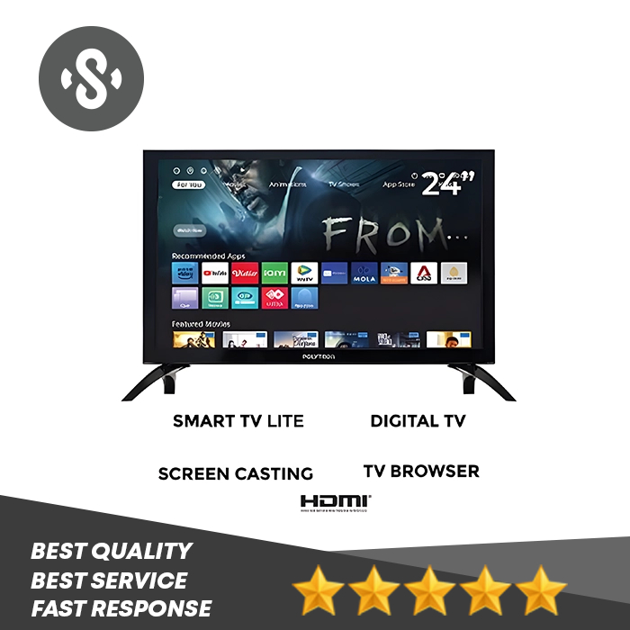 Jual Polytron LED Smart TV 24 inch PLD 24CV1869 / PLD-24CV1869 Digital ...