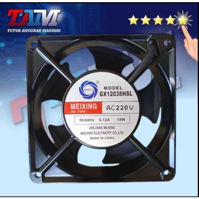 Jual KIPAS MESIN LAS FAN AC - KIPAS AC 12 x 12cm 220 Volt | Shopee Indonesia