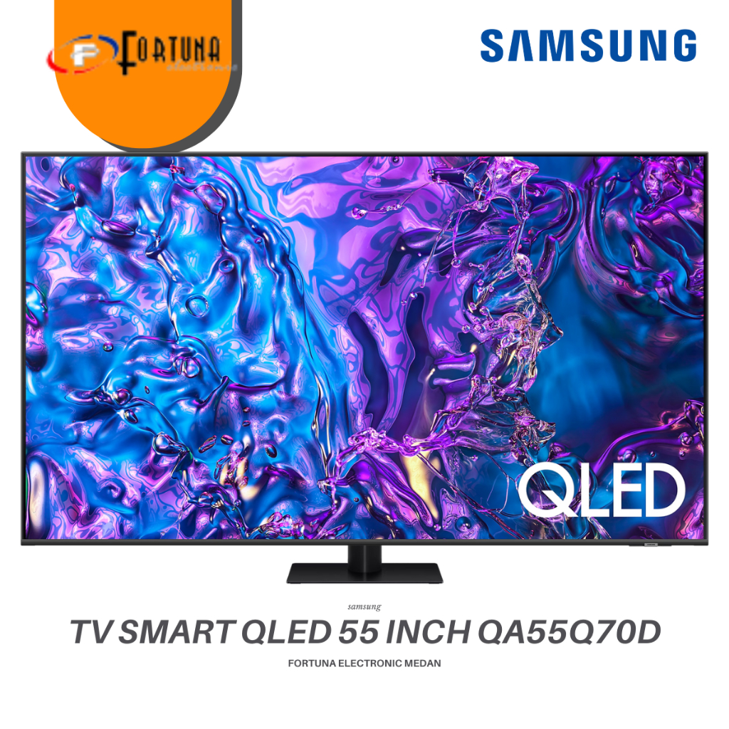 Jual TV QLED SAMSUNG QA55Q70TAKXXD 55" Q70T QLED SMART 4K TV (2020 ...