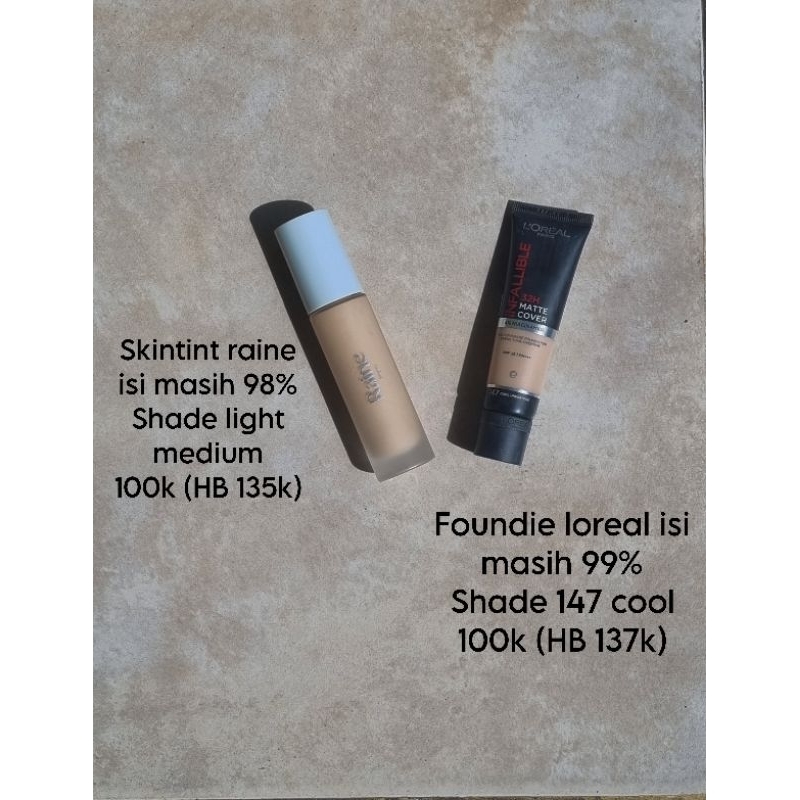 Jual preloved makeup skintint foundation | Shopee Indonesia