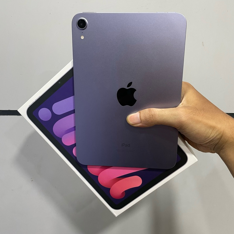 Jual ipad mini 6 64gb wifi only eks ibox second bekas mulus fullset original | Shopee Indonesia