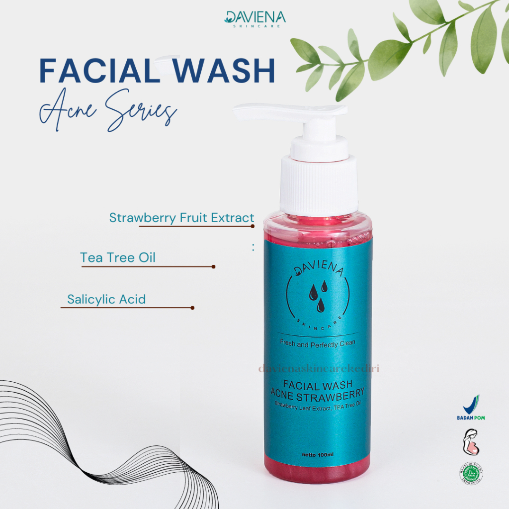 Jual (OFFICIAL DAVIENA) FACIAL WASH ACNE SERIES DAVIENA SKINCARE ...