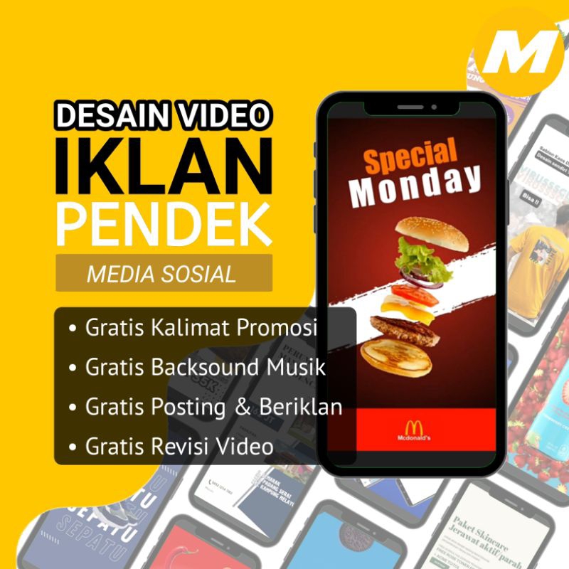 Jual Jasa Pembuatan Video Iklan Reel Edit Video, Desain Feed & Kelola ...
