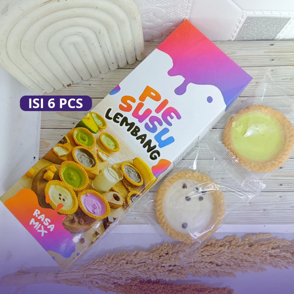 Jual PIE SUSU LEMBANG RASA COKELAT ORIGINAL SUSU MIX | PAI SUSU 1 BOX ...