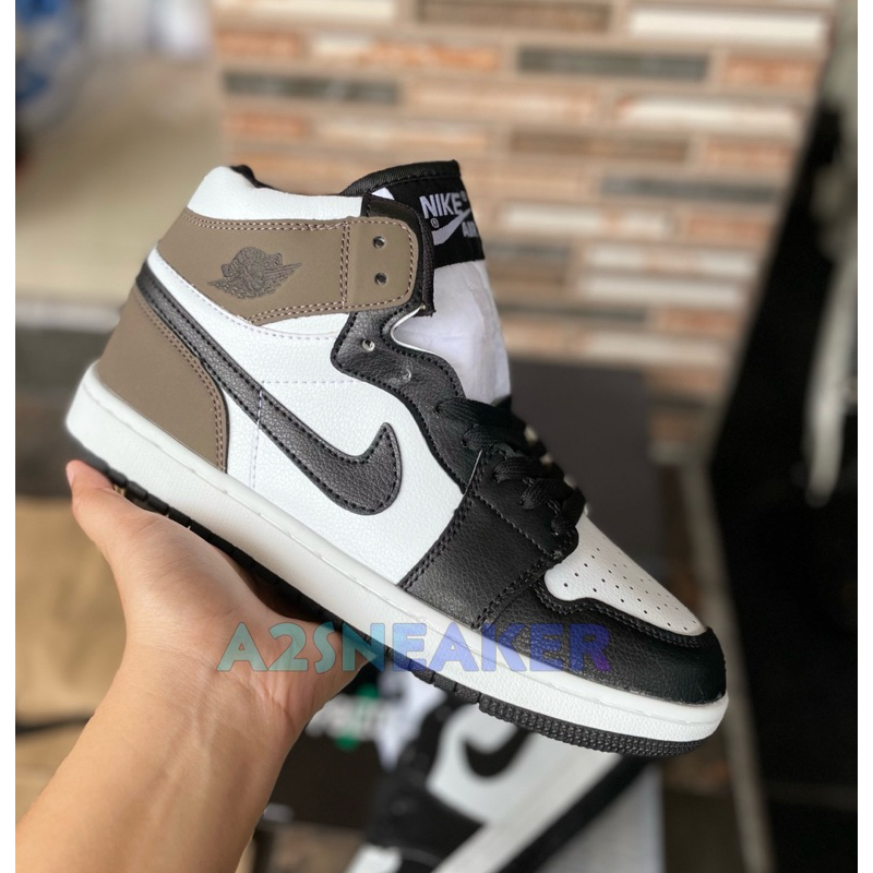 Jual Sepatu Nk33 A1r j0rdan Black Mocca High Import Premium Quality ...