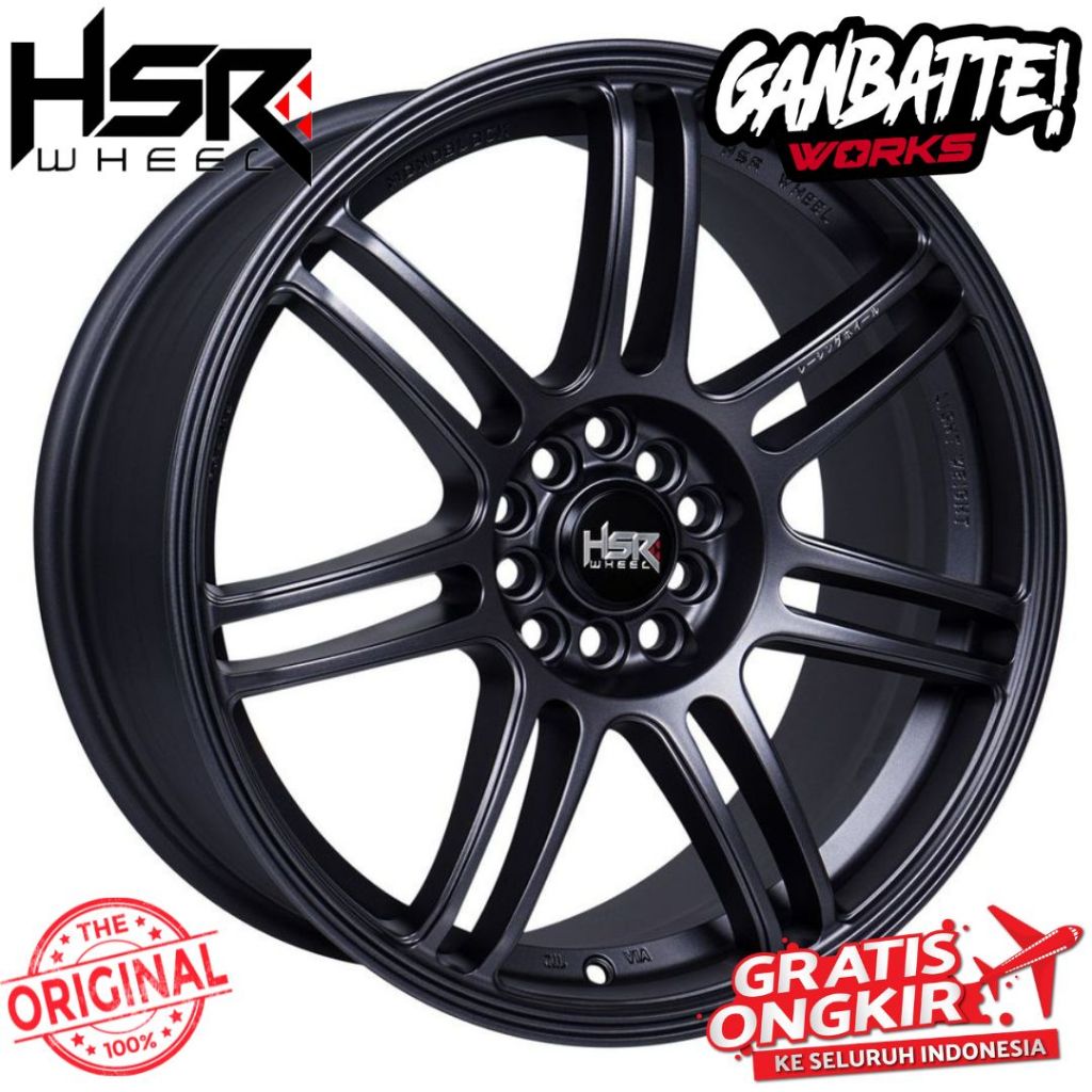 Jual VELG HSR TIPE BOON BUKAN RPF 1 RING 18 LUBANG 5 UNTUK FT86 SIENTA ...