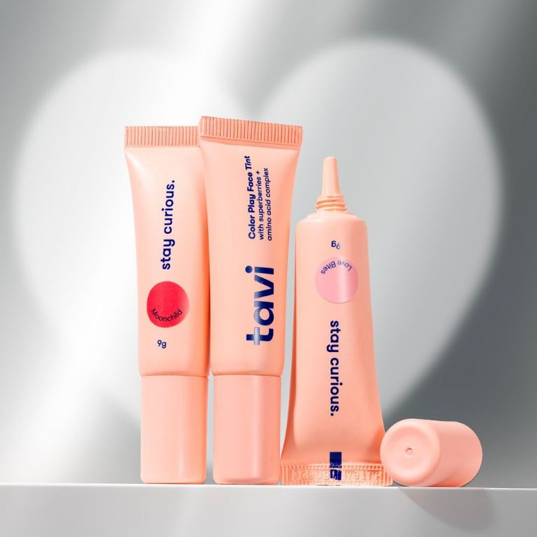 Jual [NEW] TAVI Color Play Face Tint 9 g (Serum Infused Blush ...