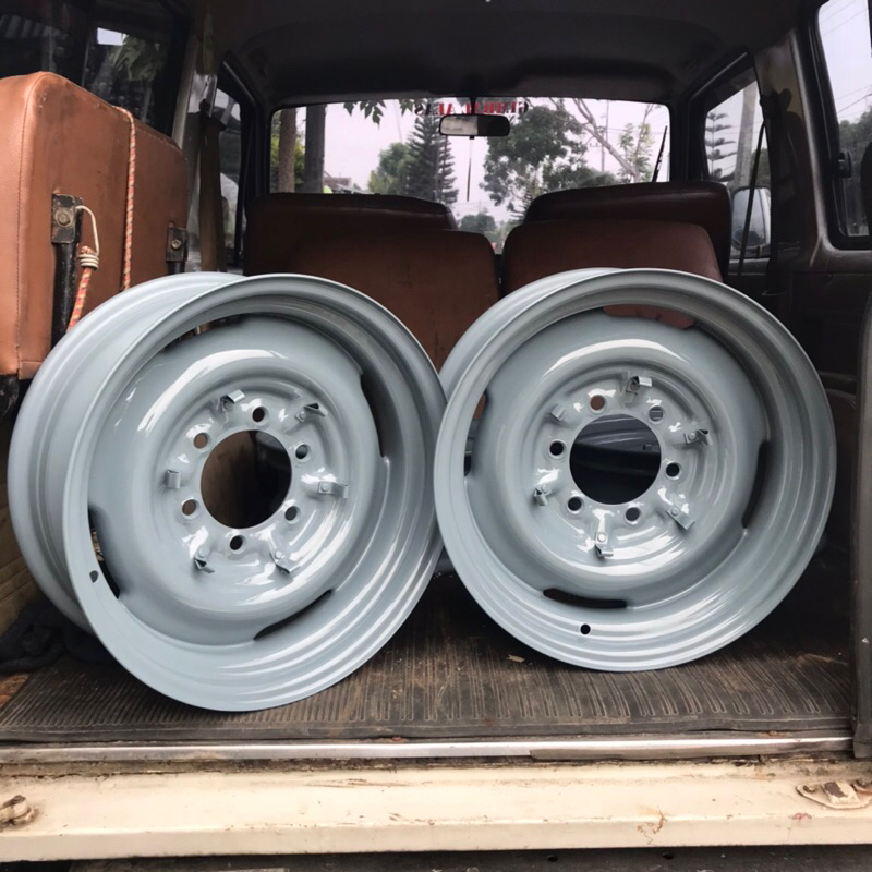 Jual Velg kaleng Hardtop R16 midgrey made in japan | Shopee Indonesia