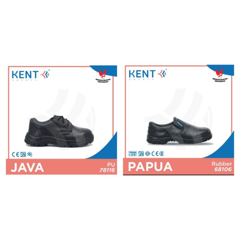 Jual Sepatu Safety Kent Java, Kent Papua, Original | Shopee Indonesia