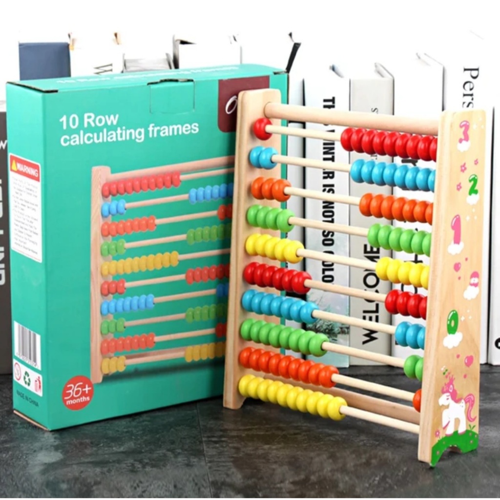 Jual [capt] Mainan Edukasi Anak Sempoa Angka Berhitung ~ ABACUS SEMPOA ...