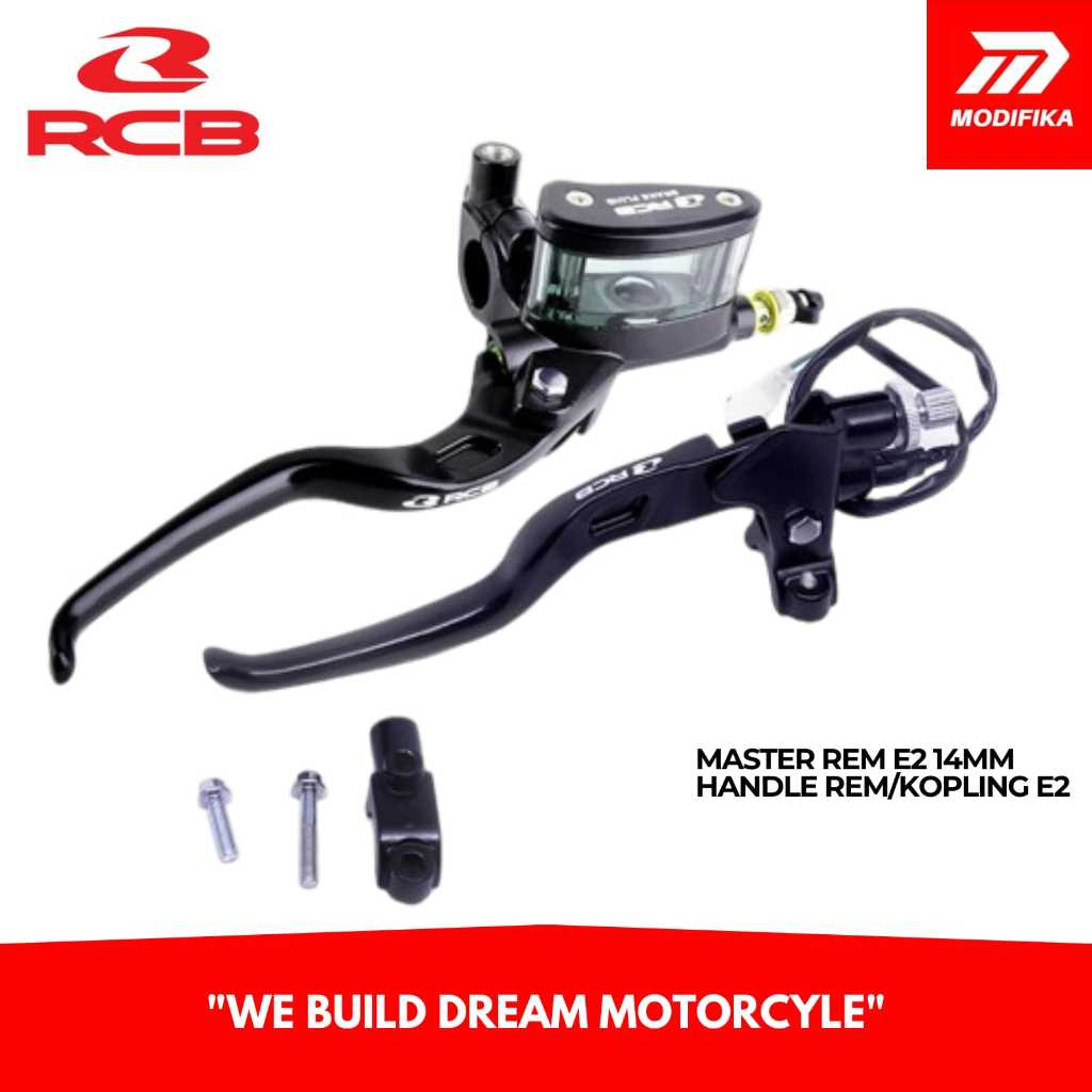Jual Paket Master Rem RCB E2 Universal Semua Motor Racing Boy 14MM ...