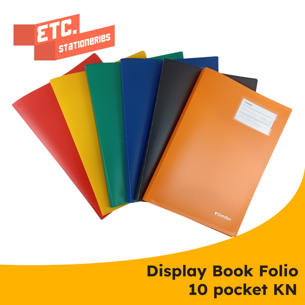 Jual Dataflex Display Book / Document Keeper / Clear Holder 10 Pocket ...