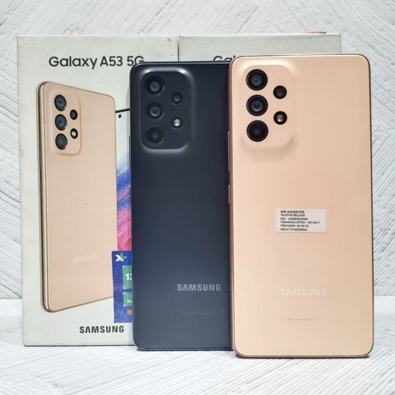 Jual Samsung A53 5G 8/256 + 8/128 GB Handphone Second Fullset | Shopee ...